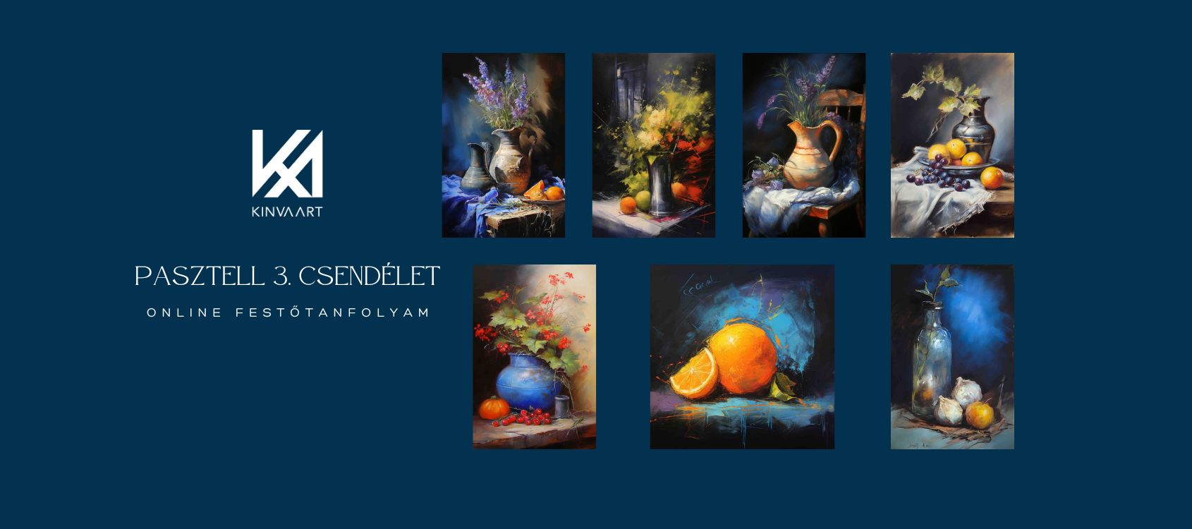 Csendéletfestés Száraz Pasztell Technikával Online Festőtanfolyam ...